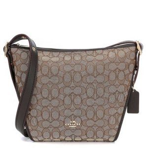 Coach | Bags | Coach Brown Logo Shoulder Bag | Poshmark